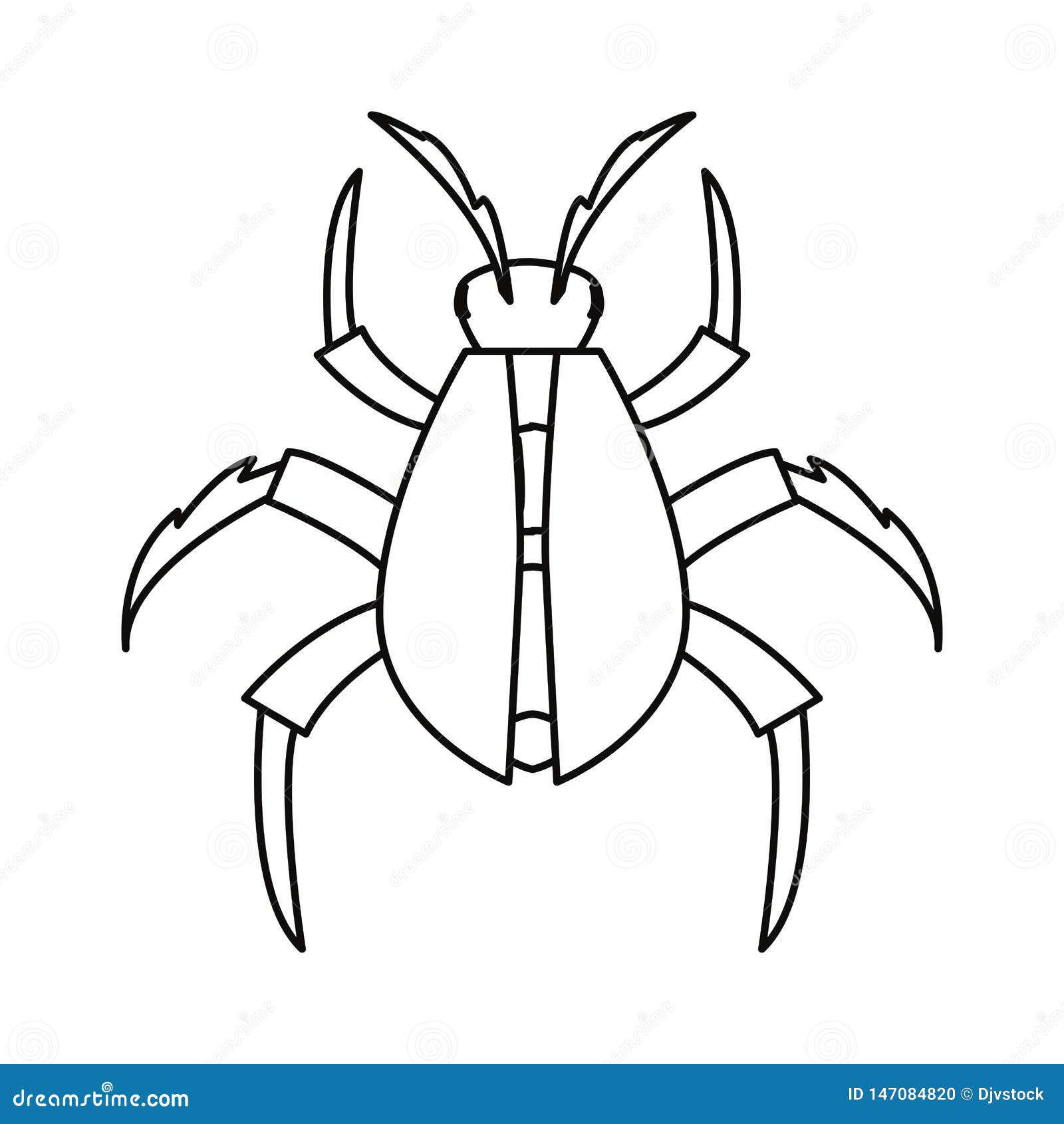 Digital bug virus stock illustration. Illustration of code - 147084820