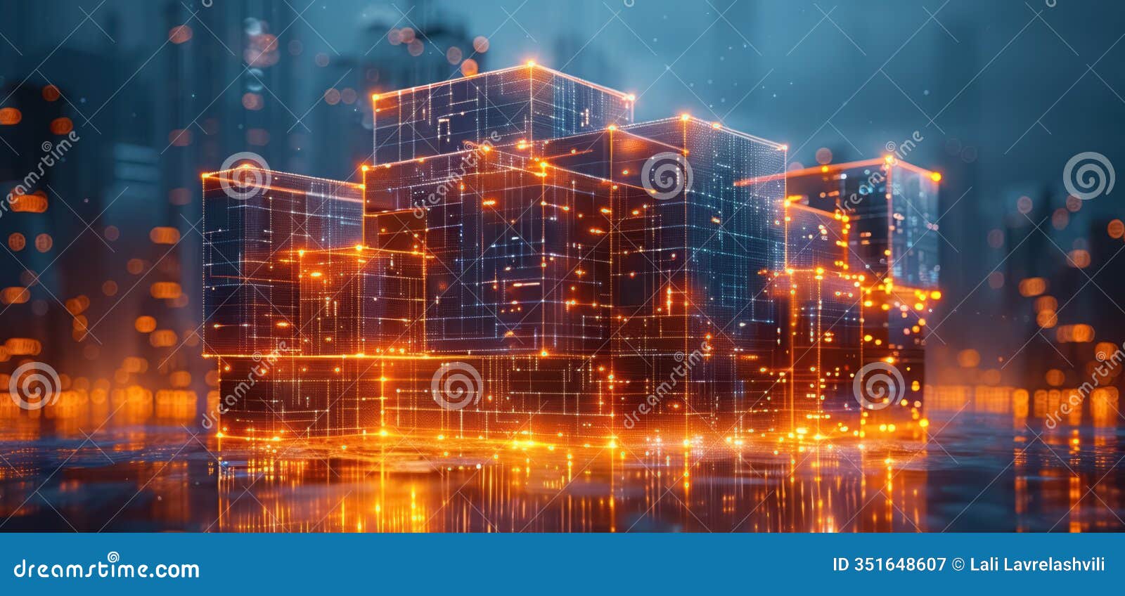 Digital Building Information Modeling (BIM) Technology Stock ...