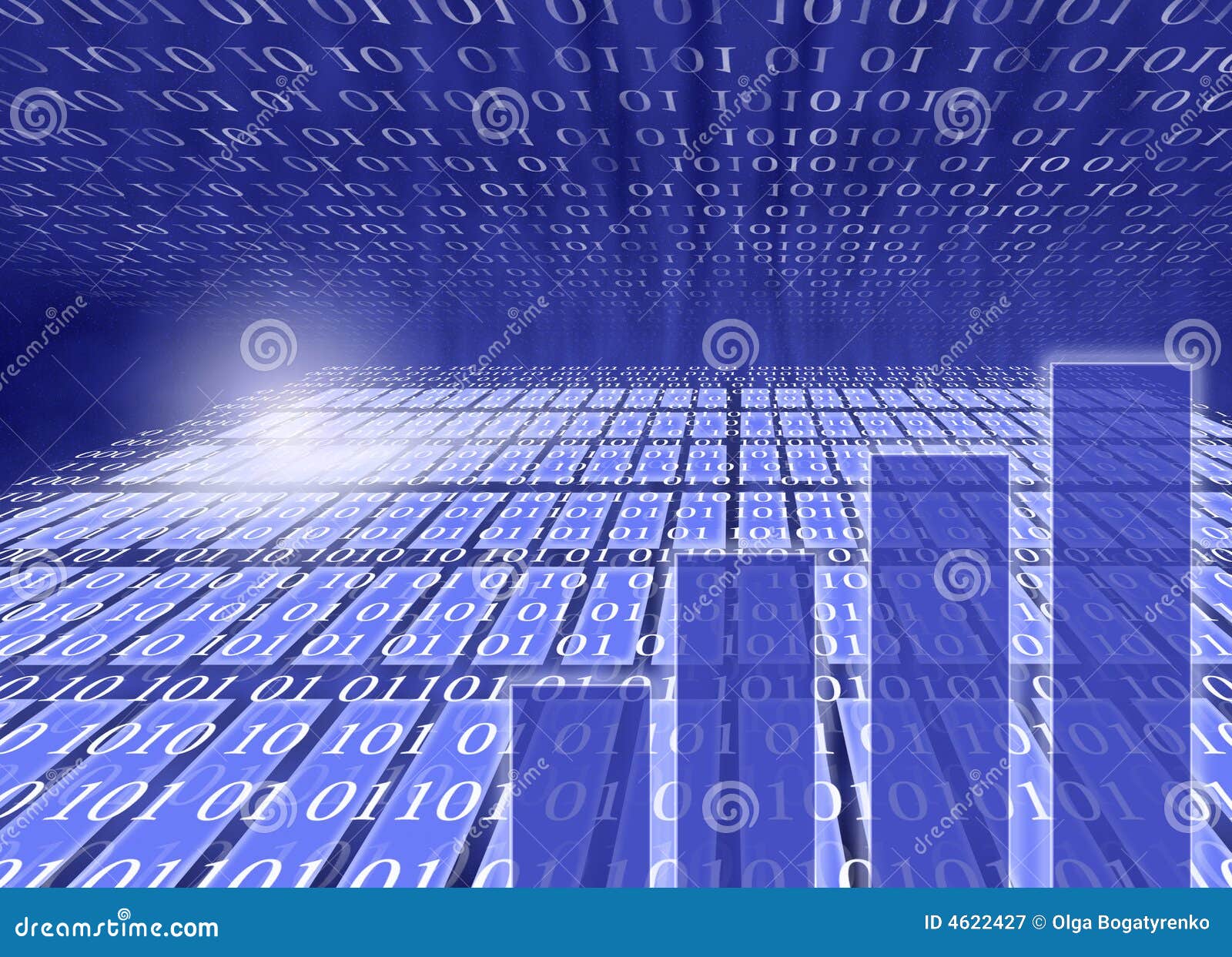 Digital, Business Background Stock Illustration - Illustration of ...