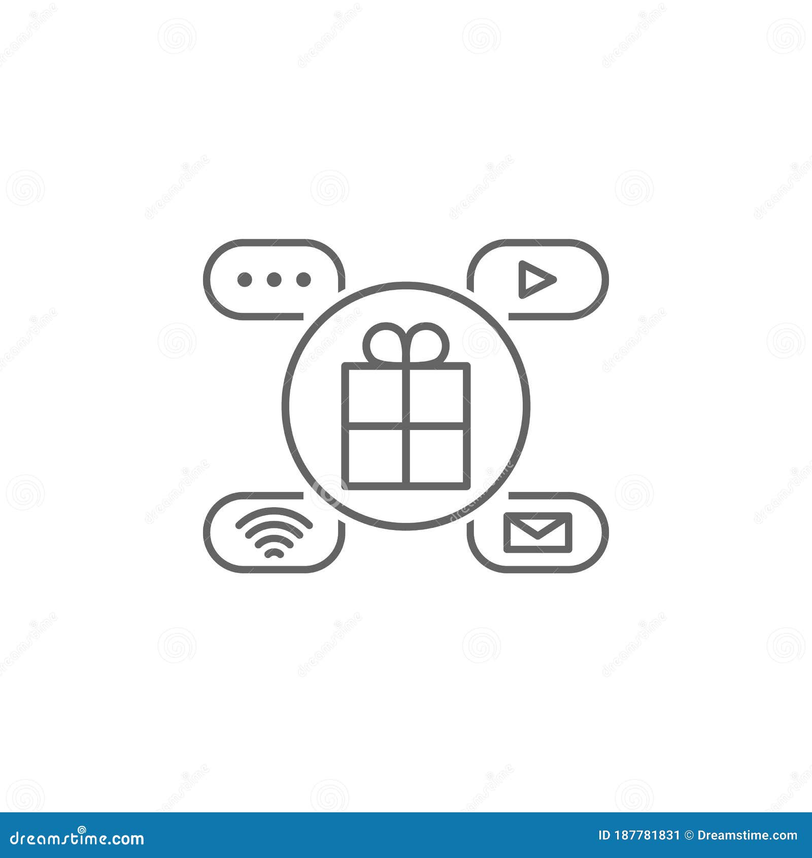 Digital Business, Channel Icon. Element of Digital Business Icon Stock ...