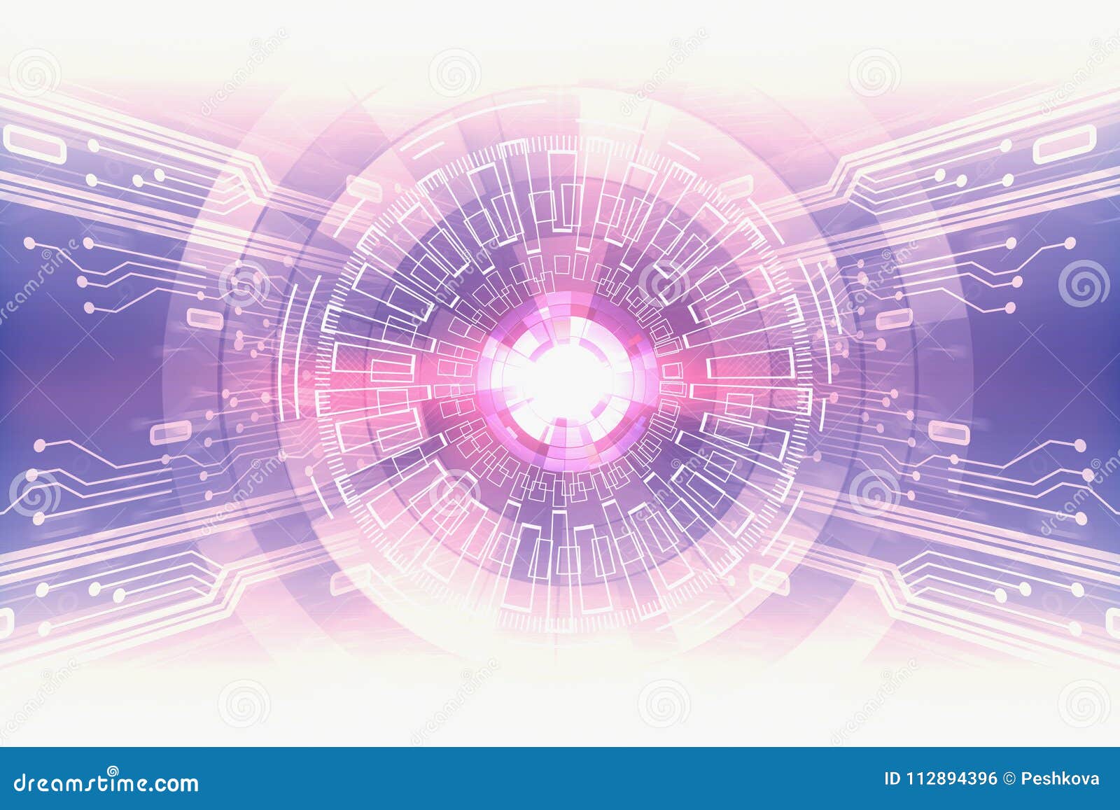 Digital button interface stock illustration. Illustration of concept ...