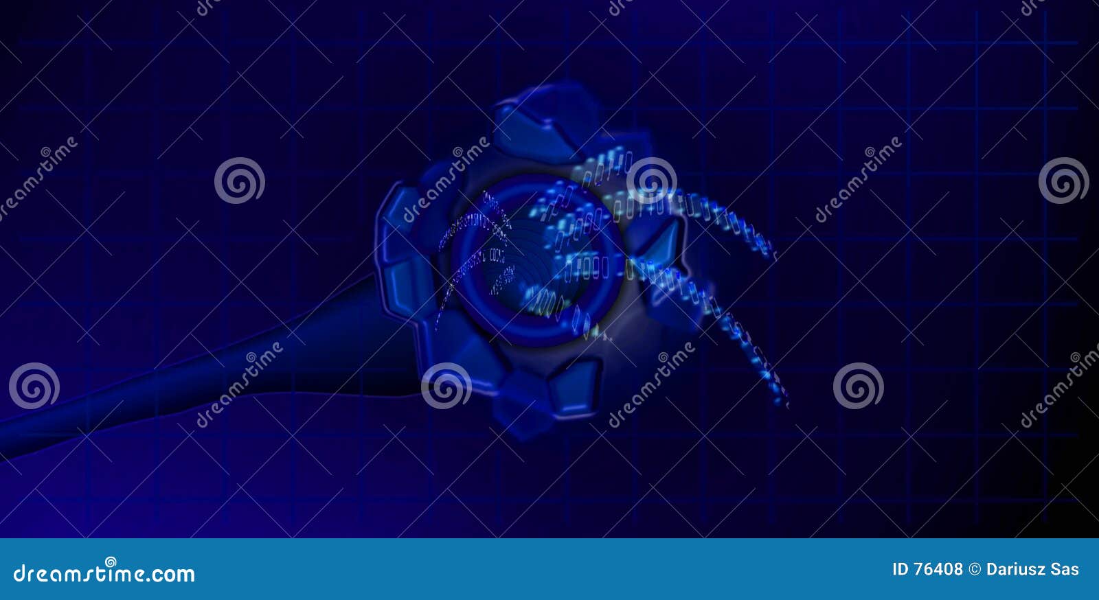 Digital cable stock illustration. Illustration of binaries - 76408