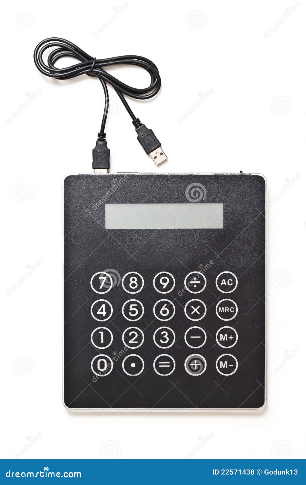 Digital Calculator stock photo. Image of business, connector - 22571438