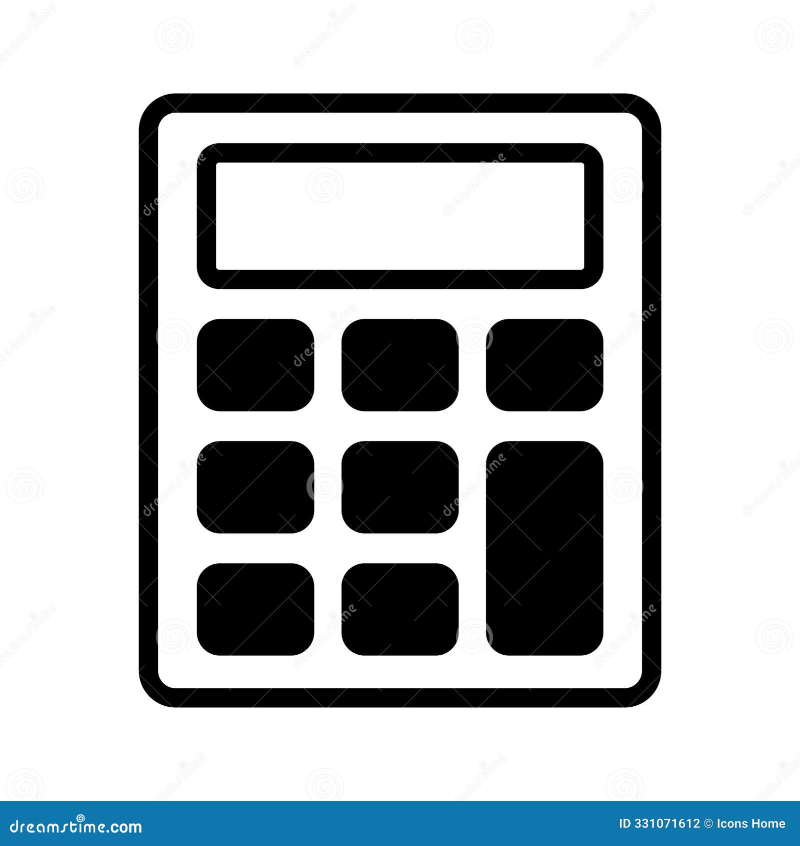 Calculator stock illustration. Illustration of supplies - 331071612