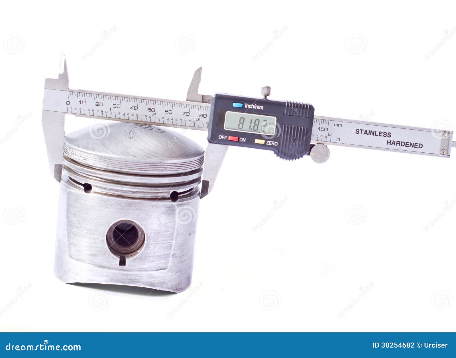 Digital caliper stock photo. Image of trammel, industrial - 30254682