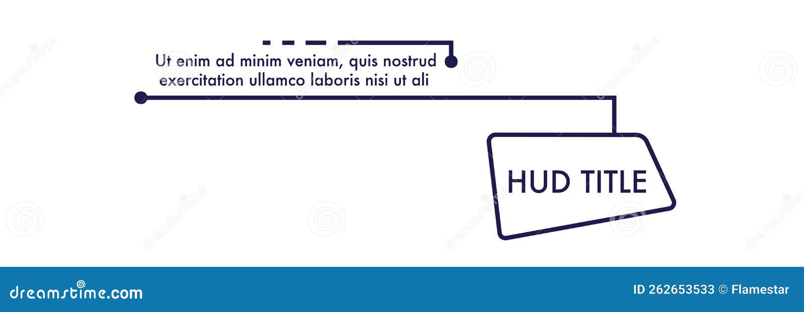 Digital Callouts, Titles Frame Text, HUD Templates, Modern Banners ...