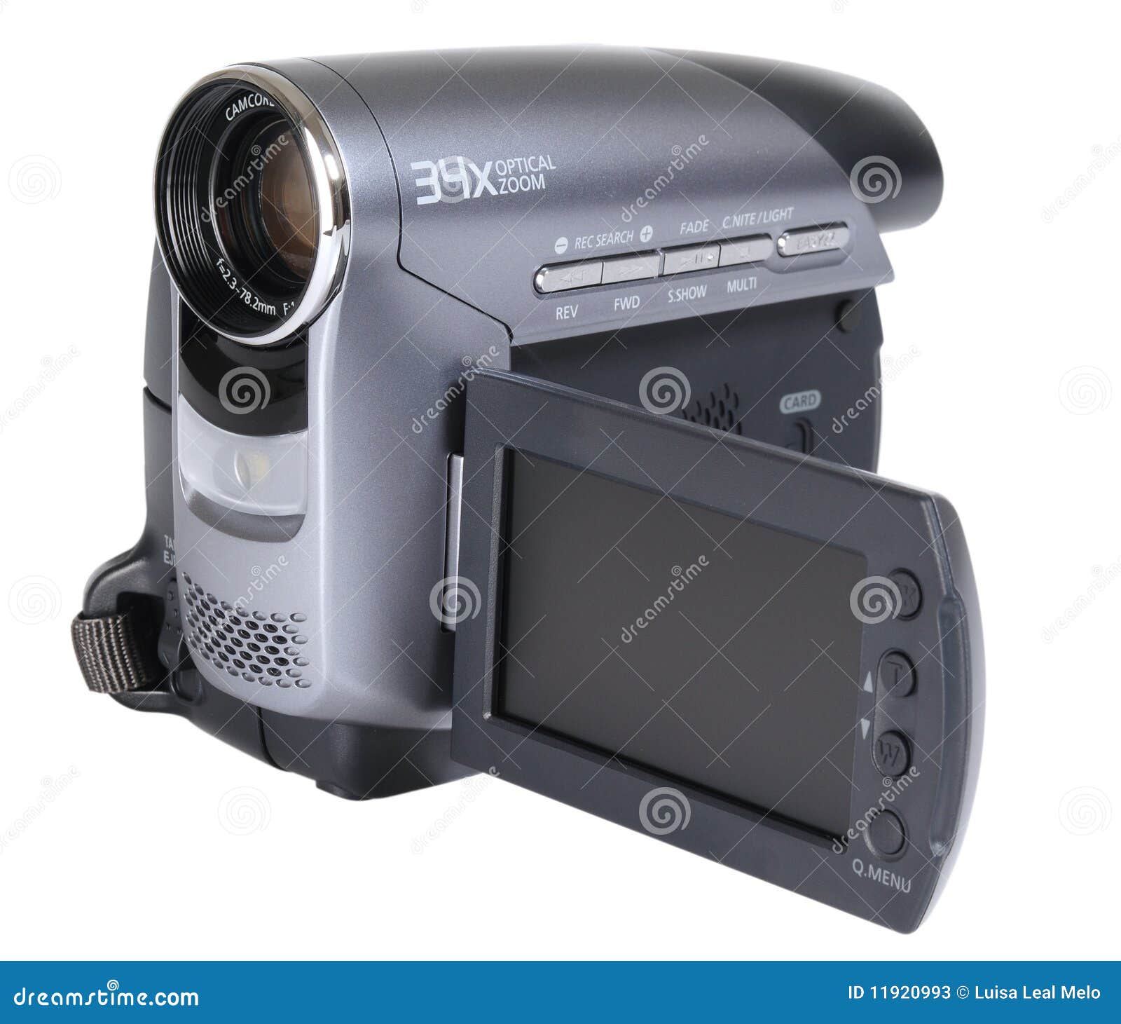 Digital Camcorder. stock image. Image of product, entertainment - 11920993