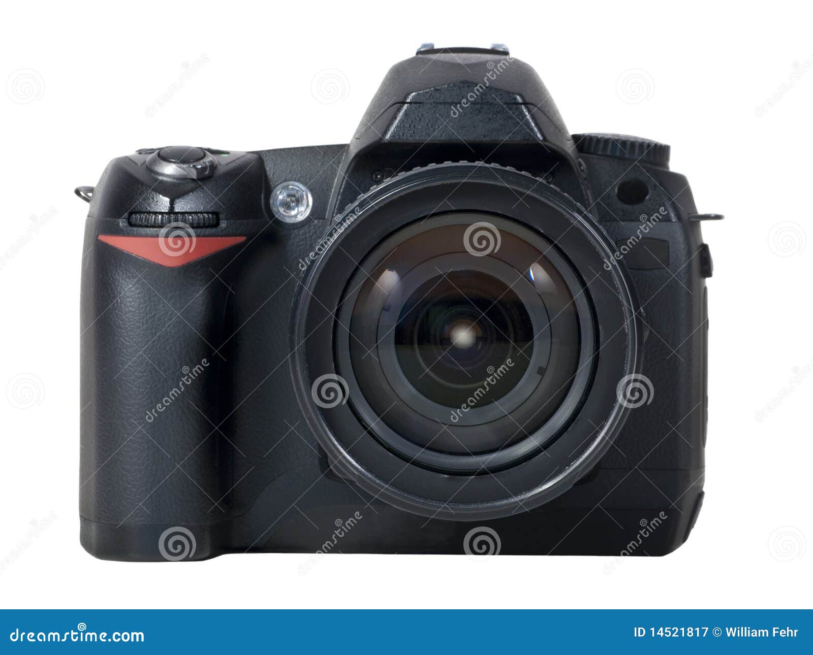 Digital Camera stock image. Image of front, camera, isolated - 14521817