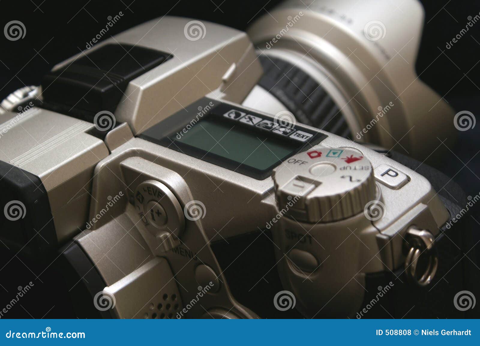 Digital camera stock photo. Image of tripod, office, objective - 508808