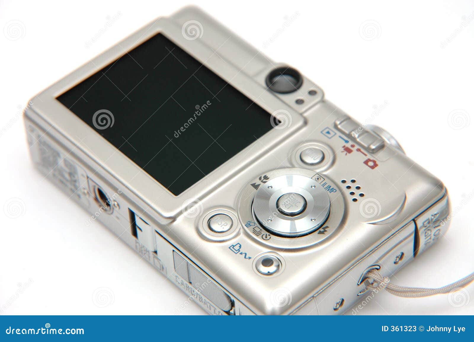 Digital Camera (Back) stock image. Image of advance, compact - 361323