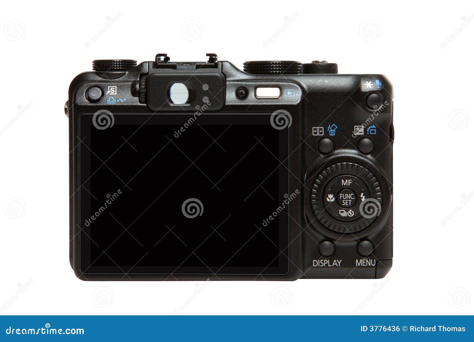 Digital Camera back stock photo. Image of back, compact - 3776436