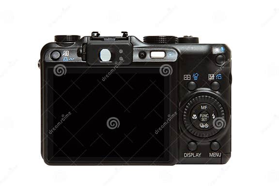 Digital Camera back stock photo. Image of back, compact - 3776436