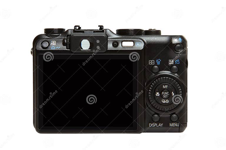 Digital Camera back stock photo. Image of back, compact - 3776436