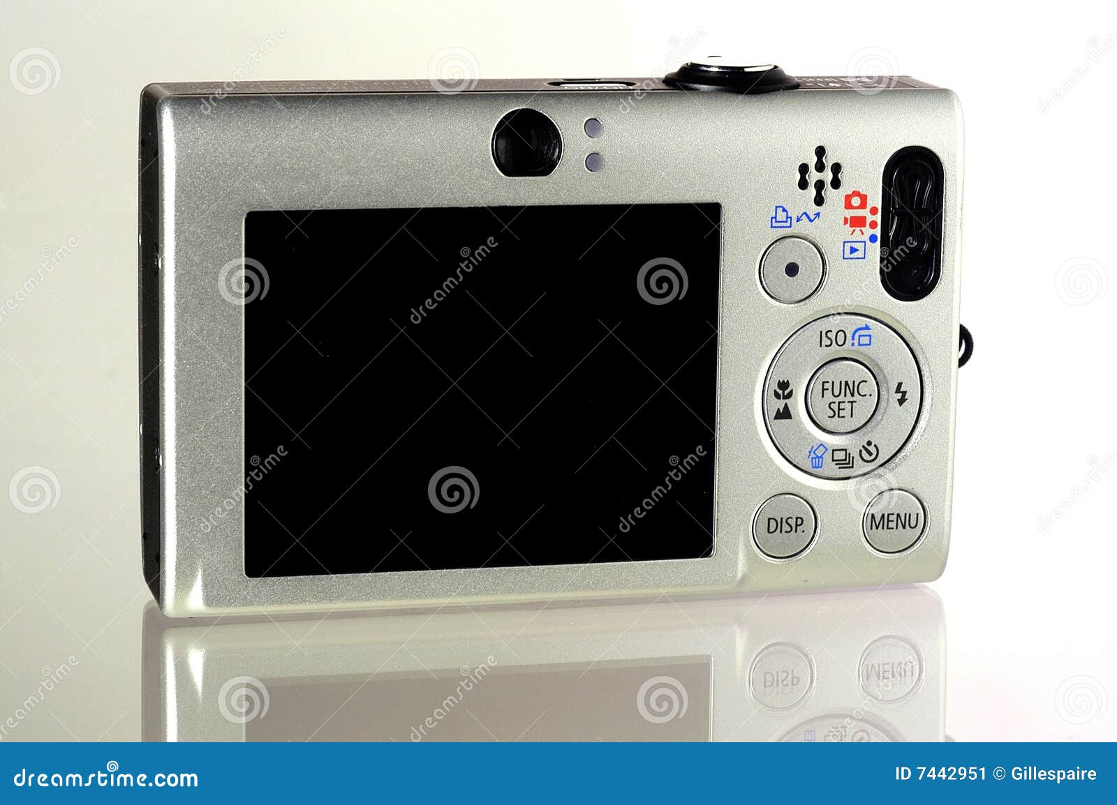Digital camera back stock image. Image of technology, camera - 7442951