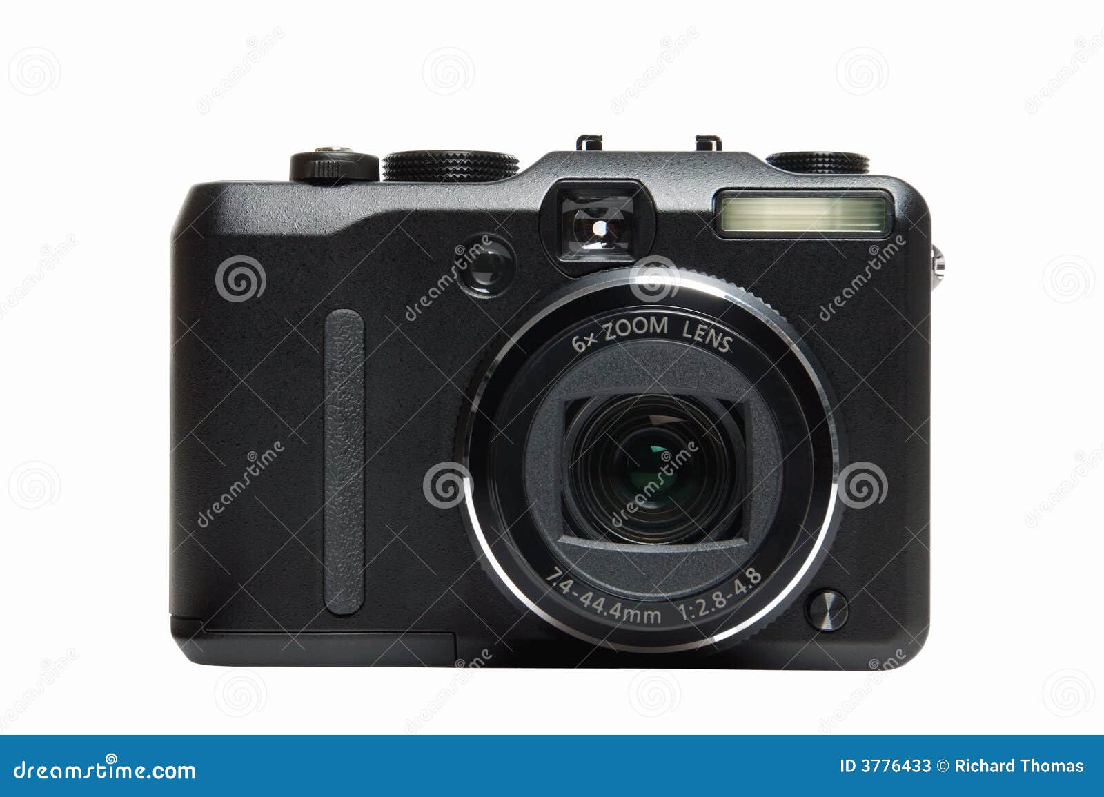 Digital Camera front stock image. Image of quality, black - 3776433