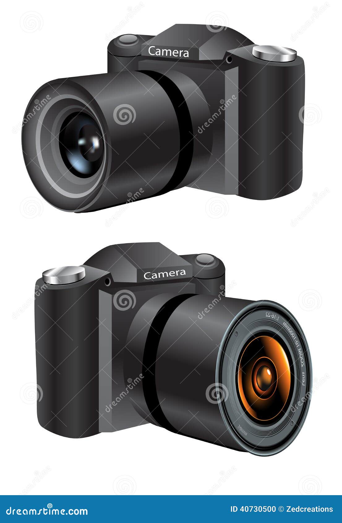 Digital Camera stock vector. Illustration of icon, photographic - 40730500