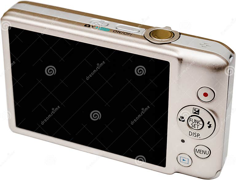 Digital Camera Lcd Screen stock photo. Image of back - 25046342