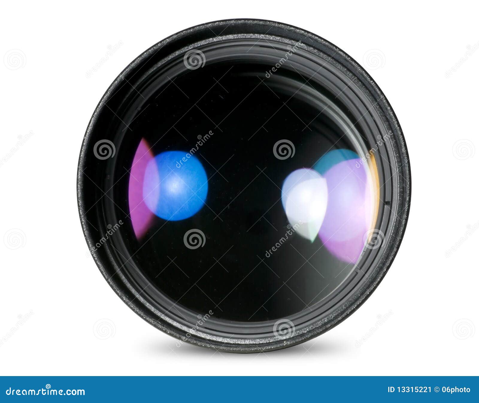 Digital Camera Lens Isolated Stock Image - Image of optic, instrument ...