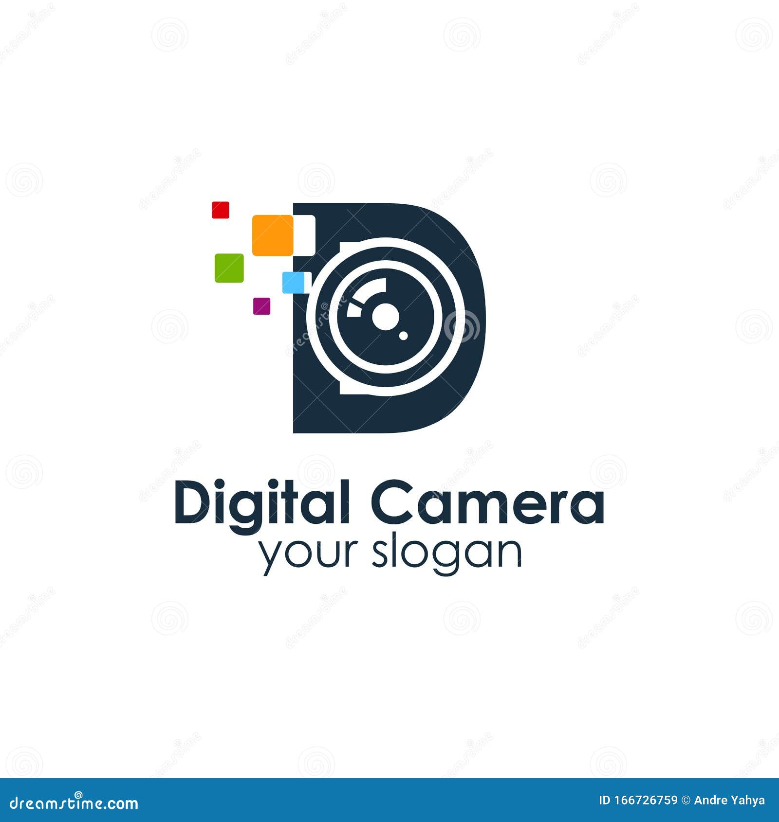 Digital camera logo design stock illustration. Illustration of ...