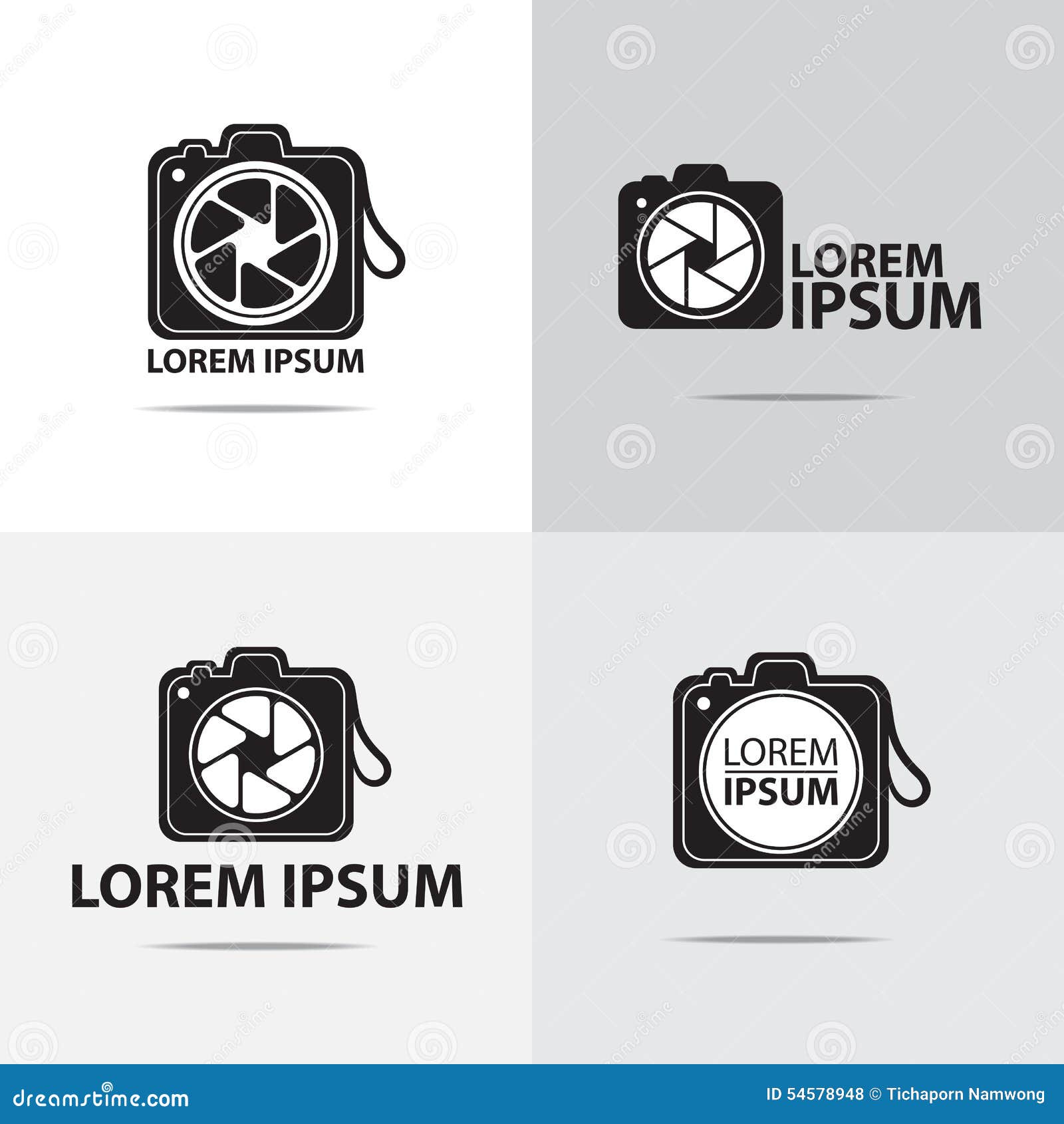 Digital camera logo design stock vector. Illustration of creation ...