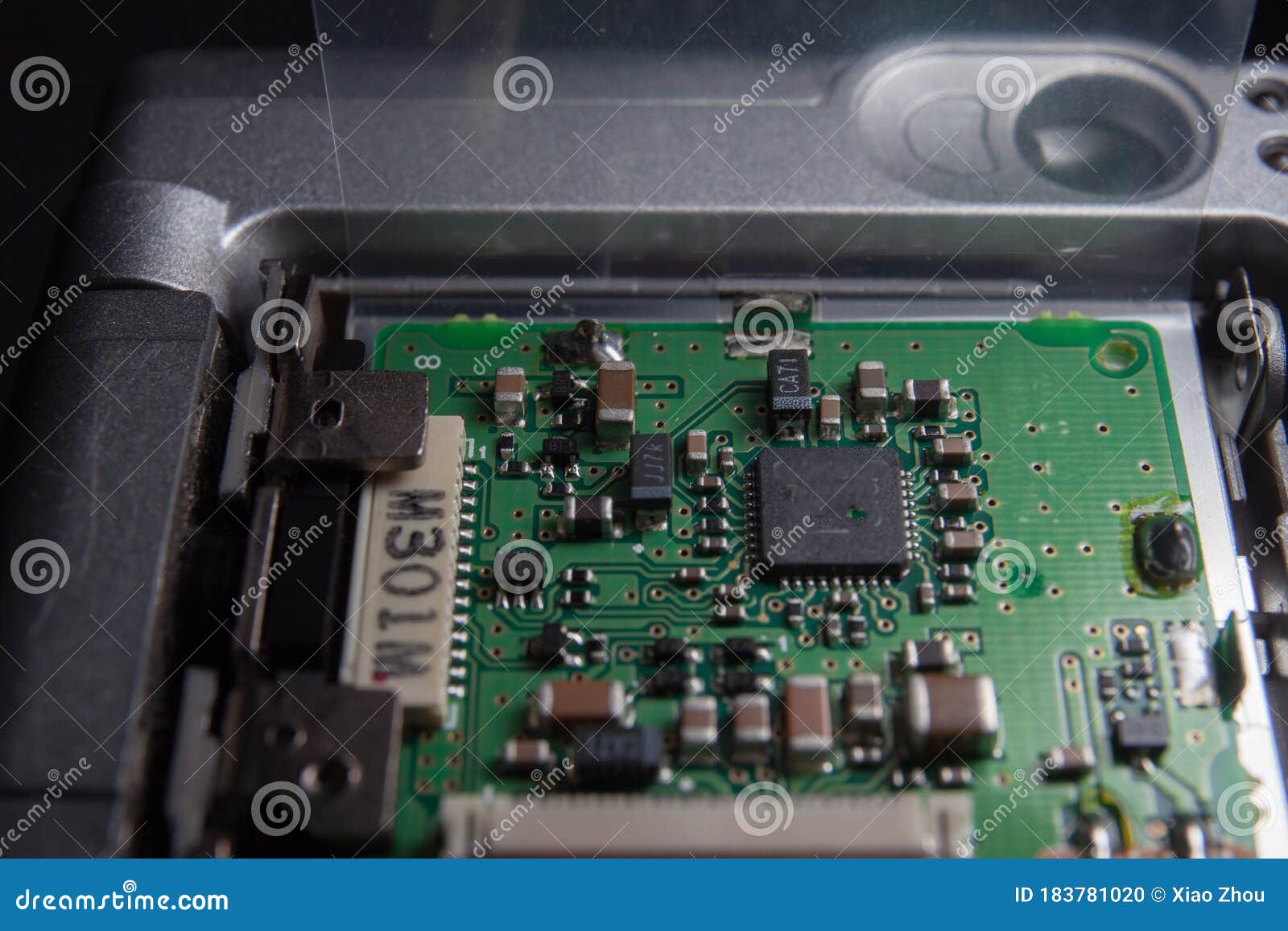 Digital Camera Mainboard and Parts Stock Photo - Image of repair, power ...
