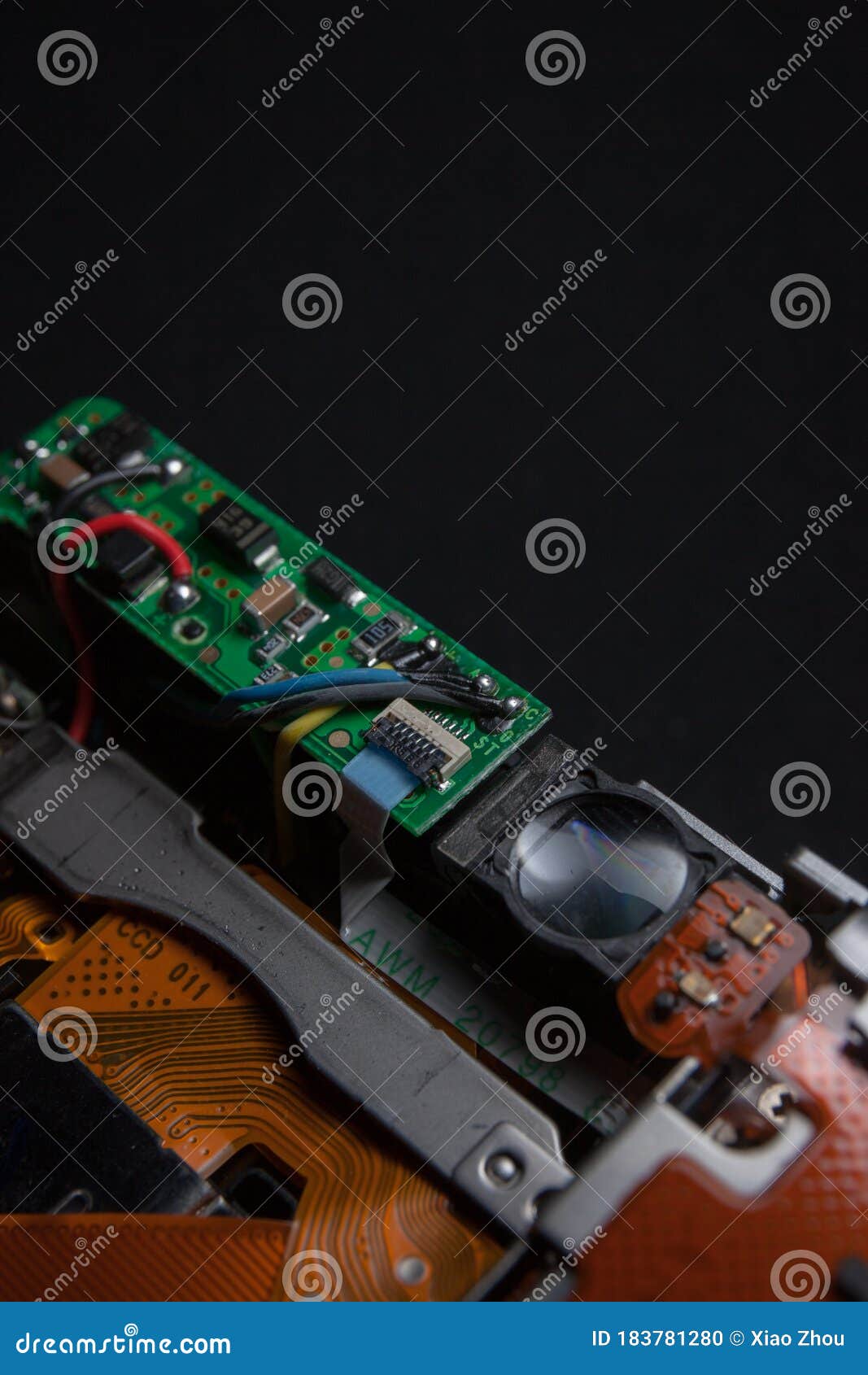 Digital Camera Mainboard and Parts Stock Photo - Image of industry ...
