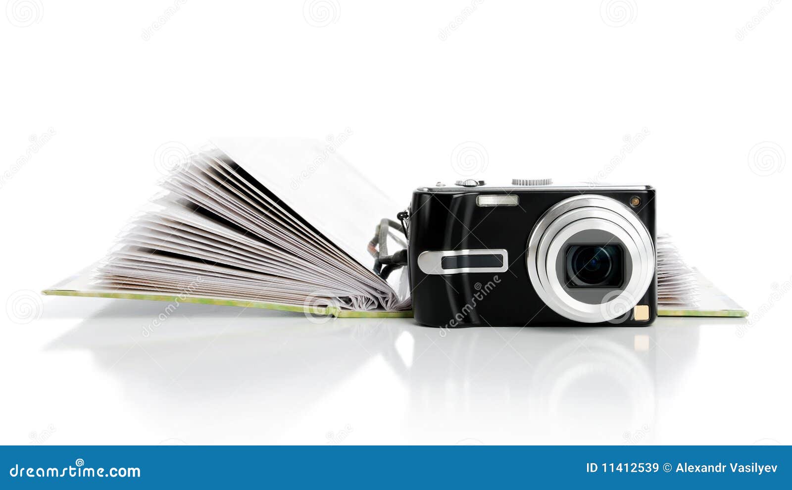 The Digital Camera and the Photograph Album Stock Image - Image of ...