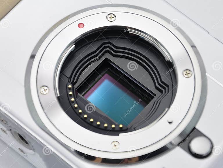 Digital Camera Sensor stock image. Image of canon, evil - 20839307