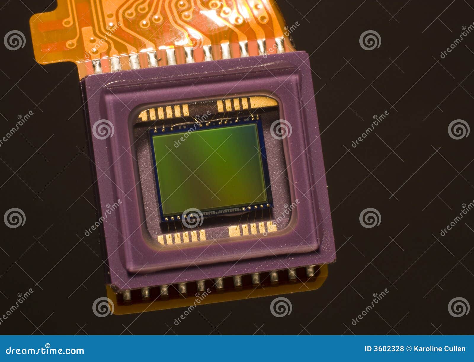Digital Camera Sensor stock photo. Image of orange, sensor - 3602328