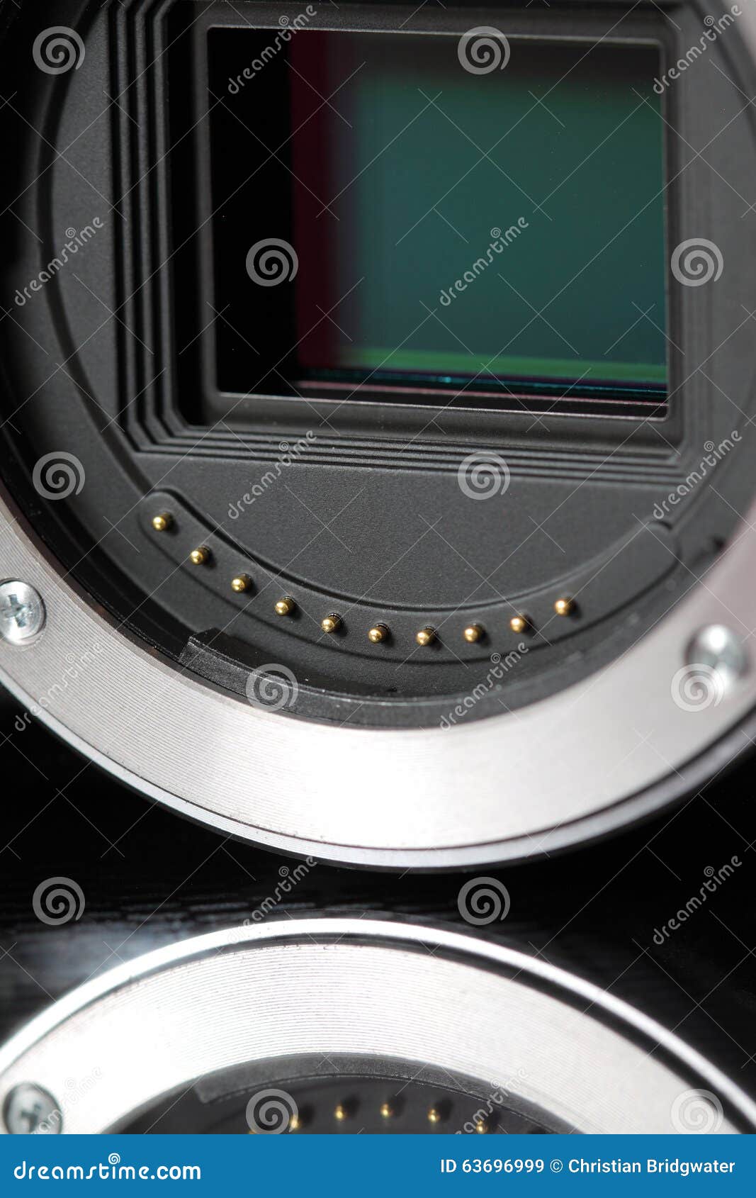 Digital camera sensor stock image. Image of technology - 63696999