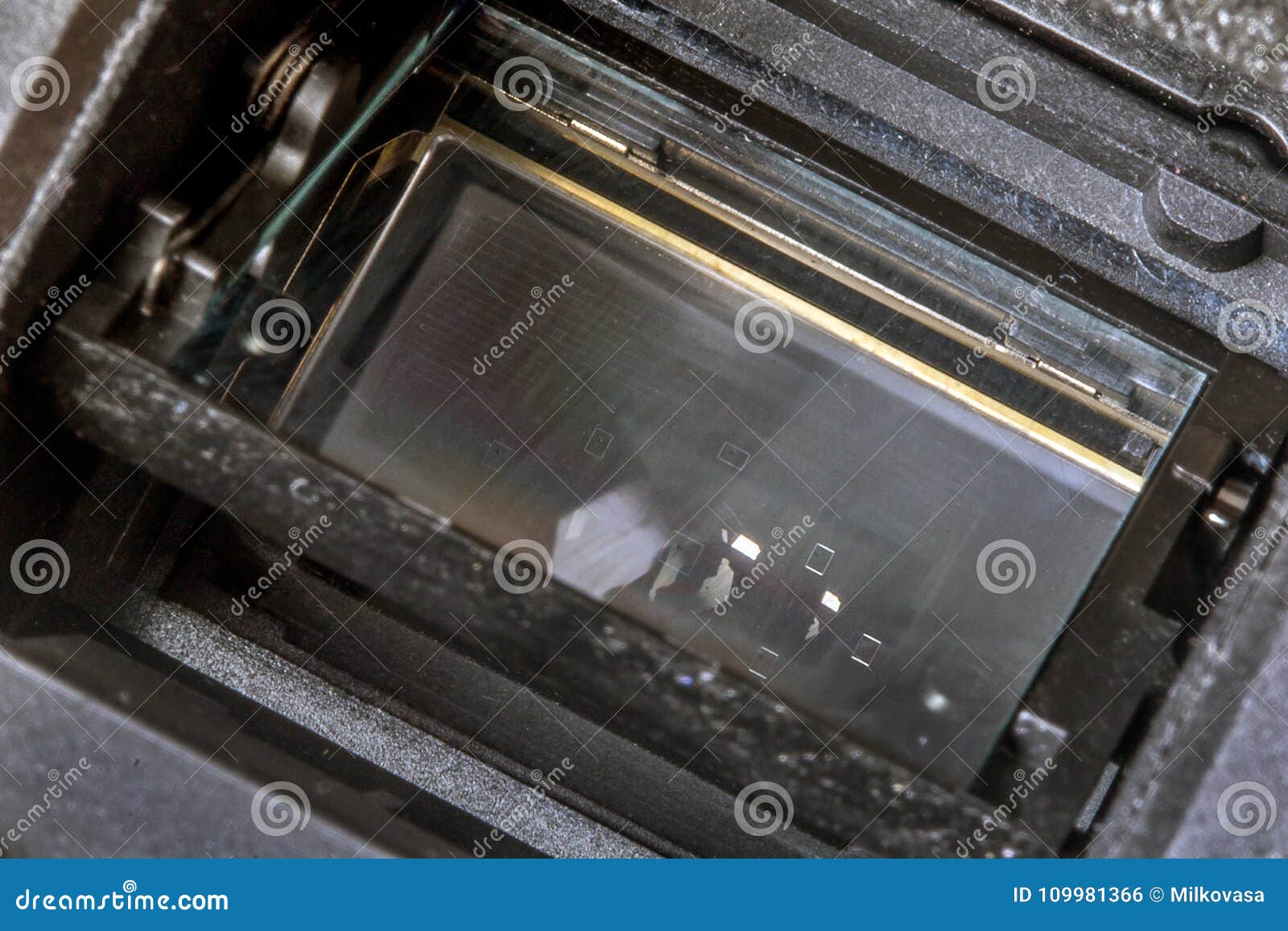 Digital Camera Sensor Close Up. Stock Photo - Image of macro, cmos ...