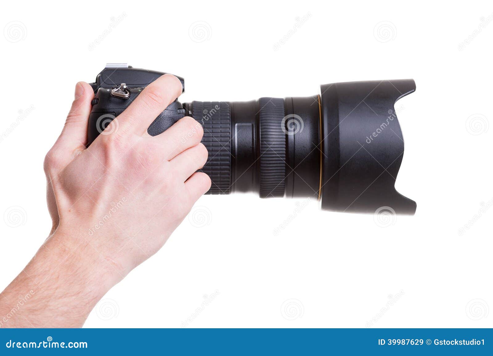 Digital camera. stock image. Image of person, camera - 39987629