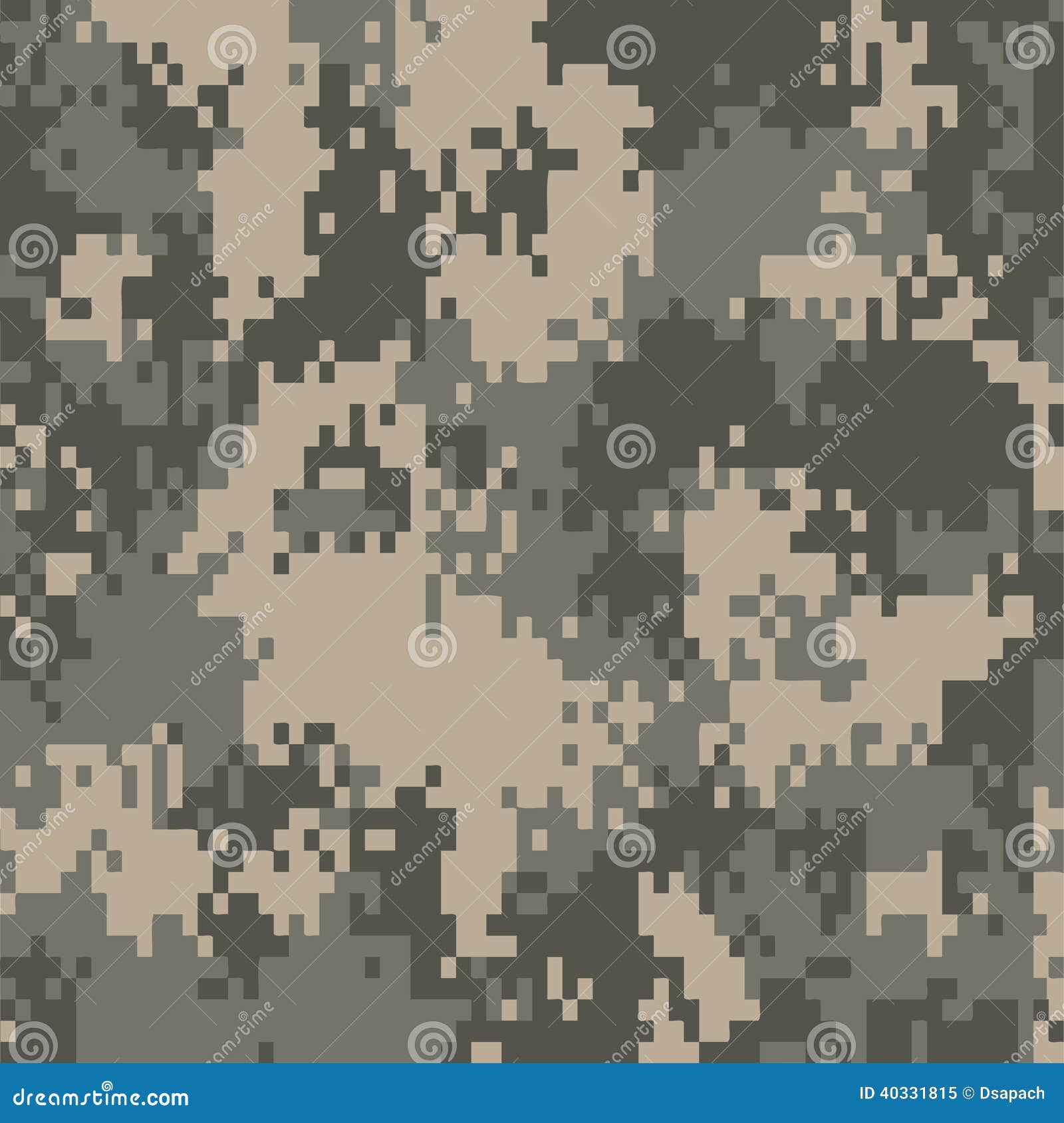 Digital Camo Pattern Background Stock Vector - Illustration of fashion ...