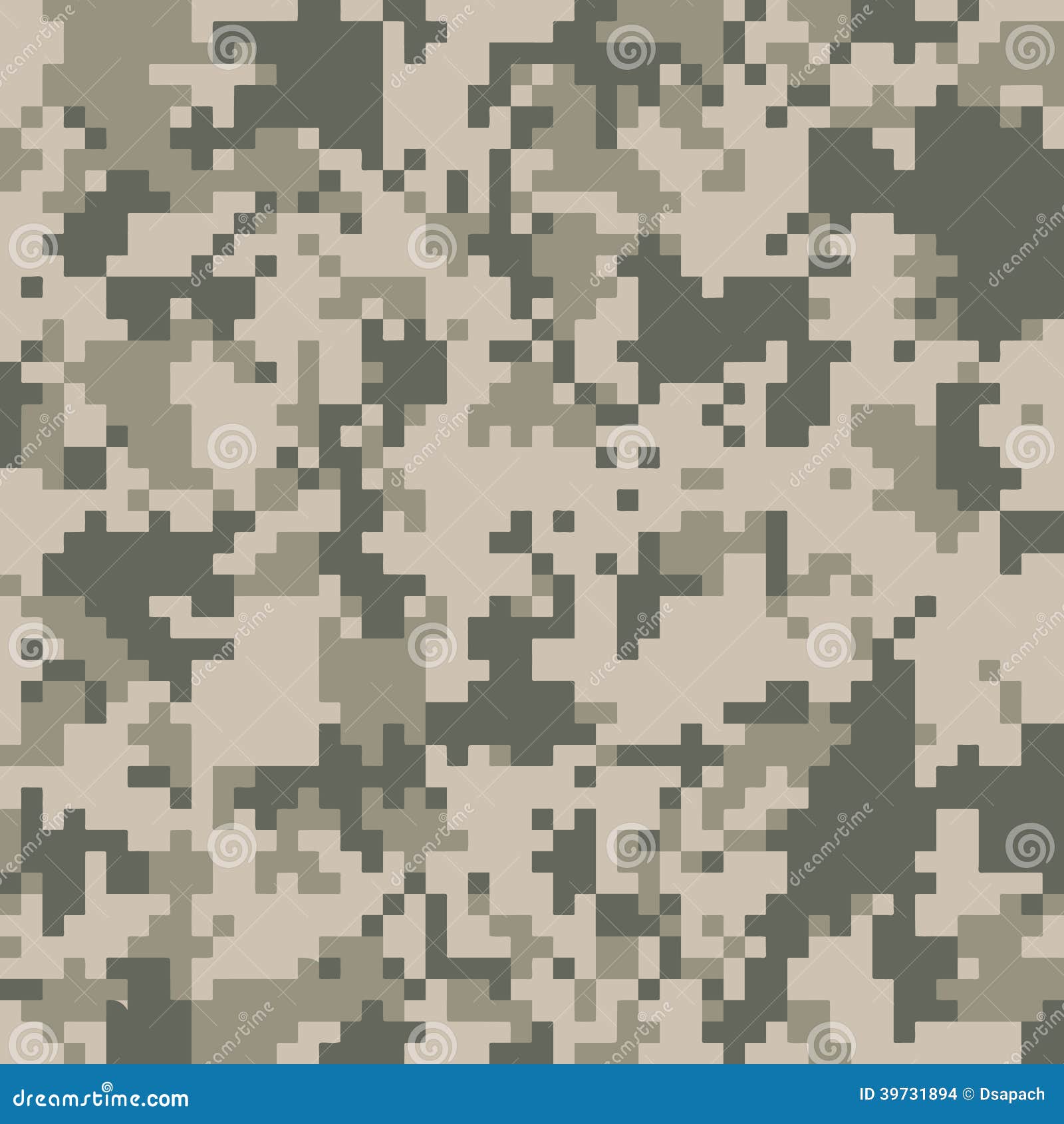 Digital camo texture stock vector. Illustration of soldier - 39731894