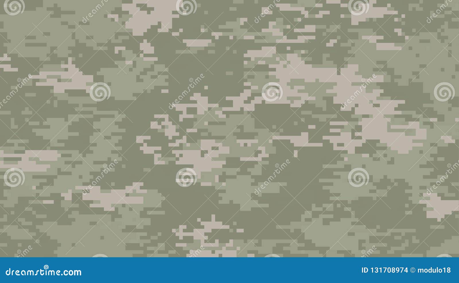 Digital Camouflage Pixel Pattern Stock Illustration - Illustration of ...