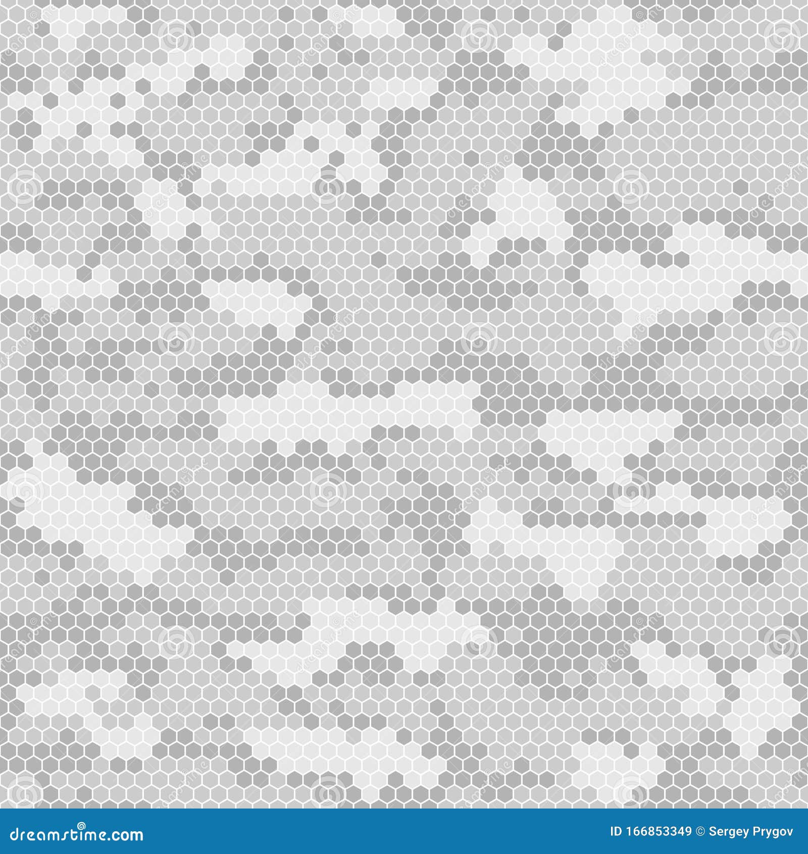 Digital Camouflage Seamless Pattern. Vector Abstract Military Camo ...