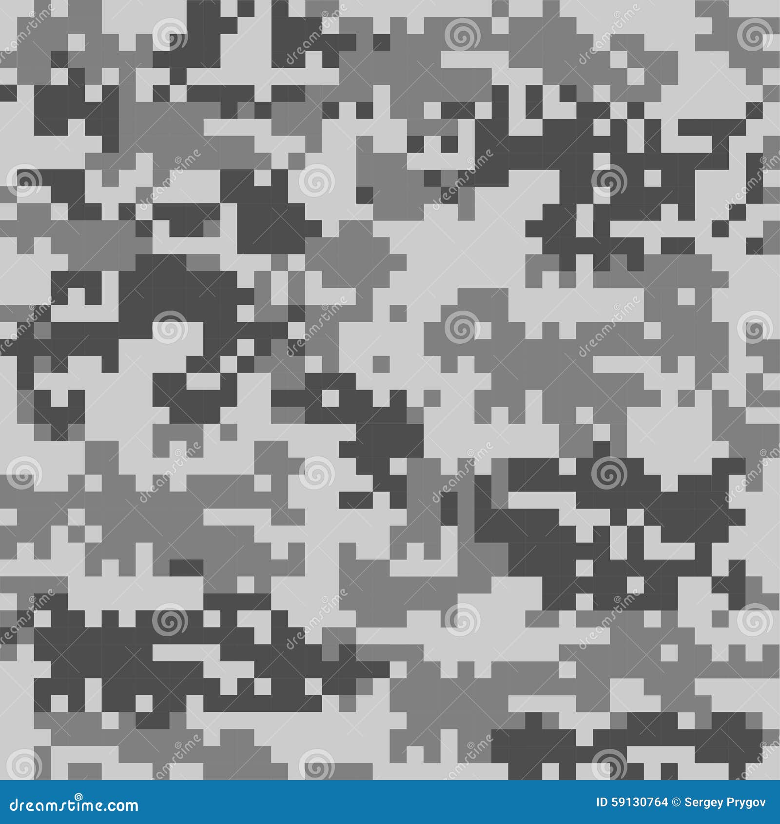 Digital Camouflage Seamless Patterns Stock Vector - Illustration of ...