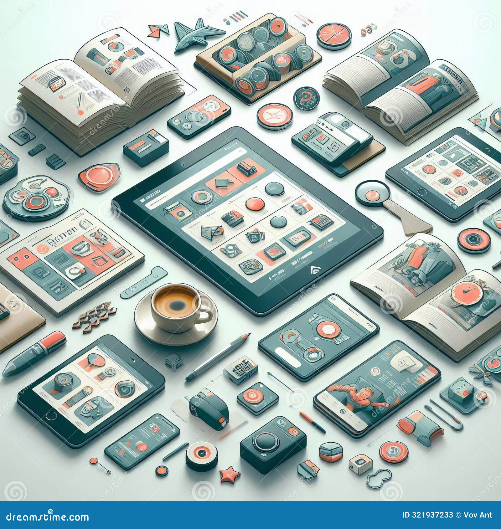 Digital Catalog Design Design for Digital Catalogs that Includ Stock ...