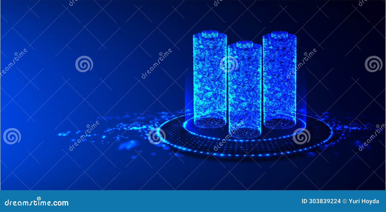 Digital Cells Battery from Gloving Particles. Fast Charging Technology ...