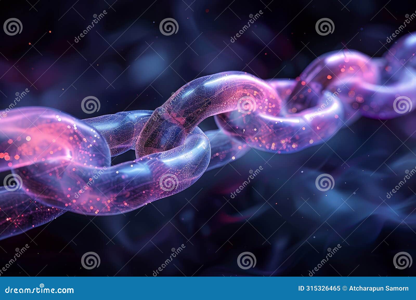 Digital Chain Link, Link Protection, Chain of Network Connections ...