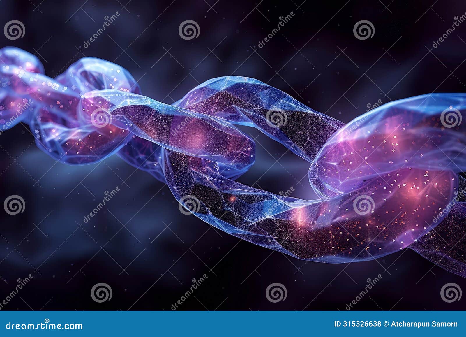 Digital Chain Link, Link Protection, Chain of Network Connections ...