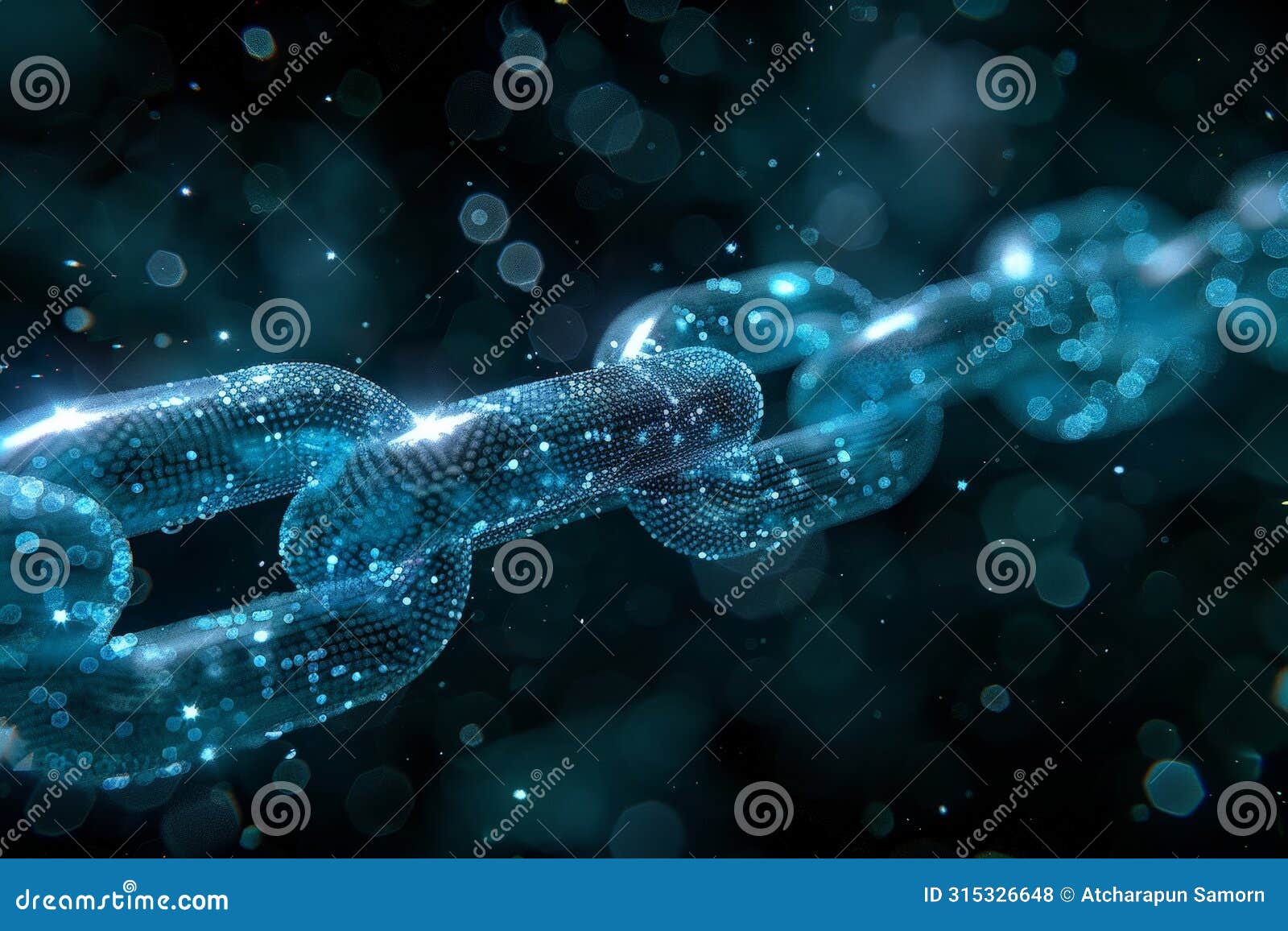 Digital Chain Link, Link Protection, Chain of Network Connections ...