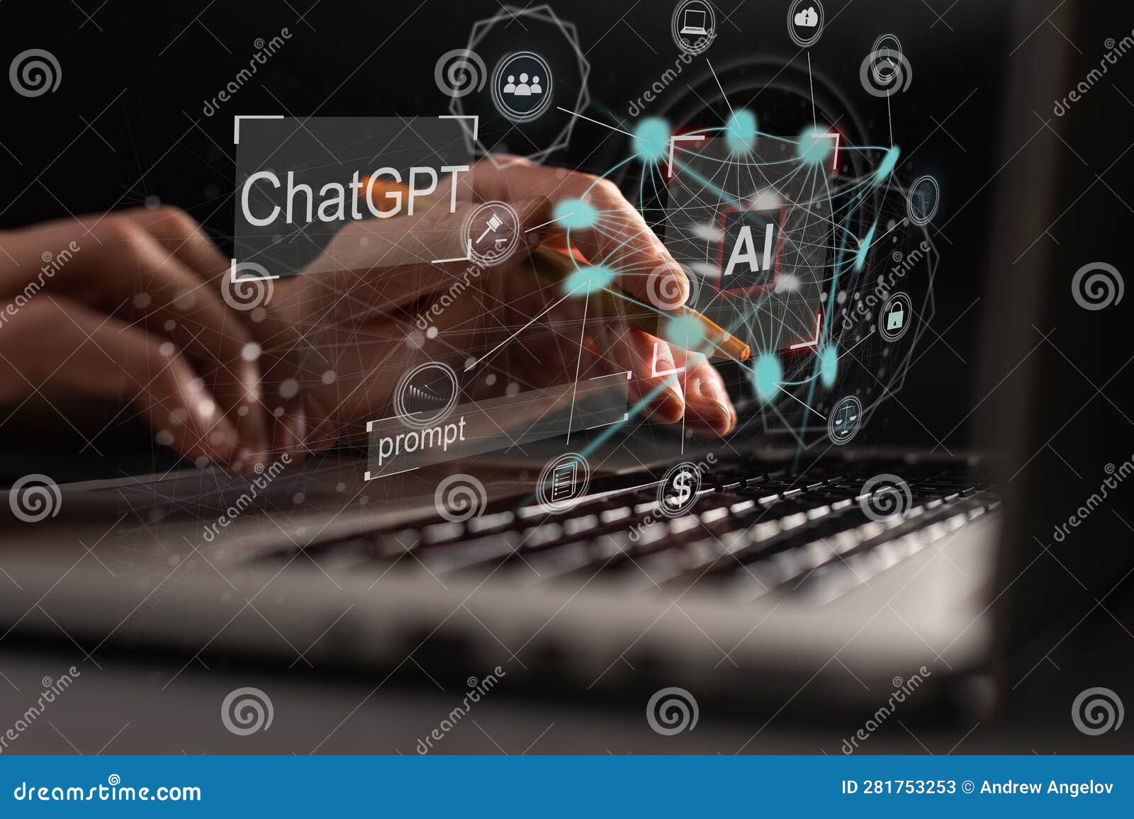 Digital Chatting Artificial Intelligence Chatbot. Chatbot, Robot ...