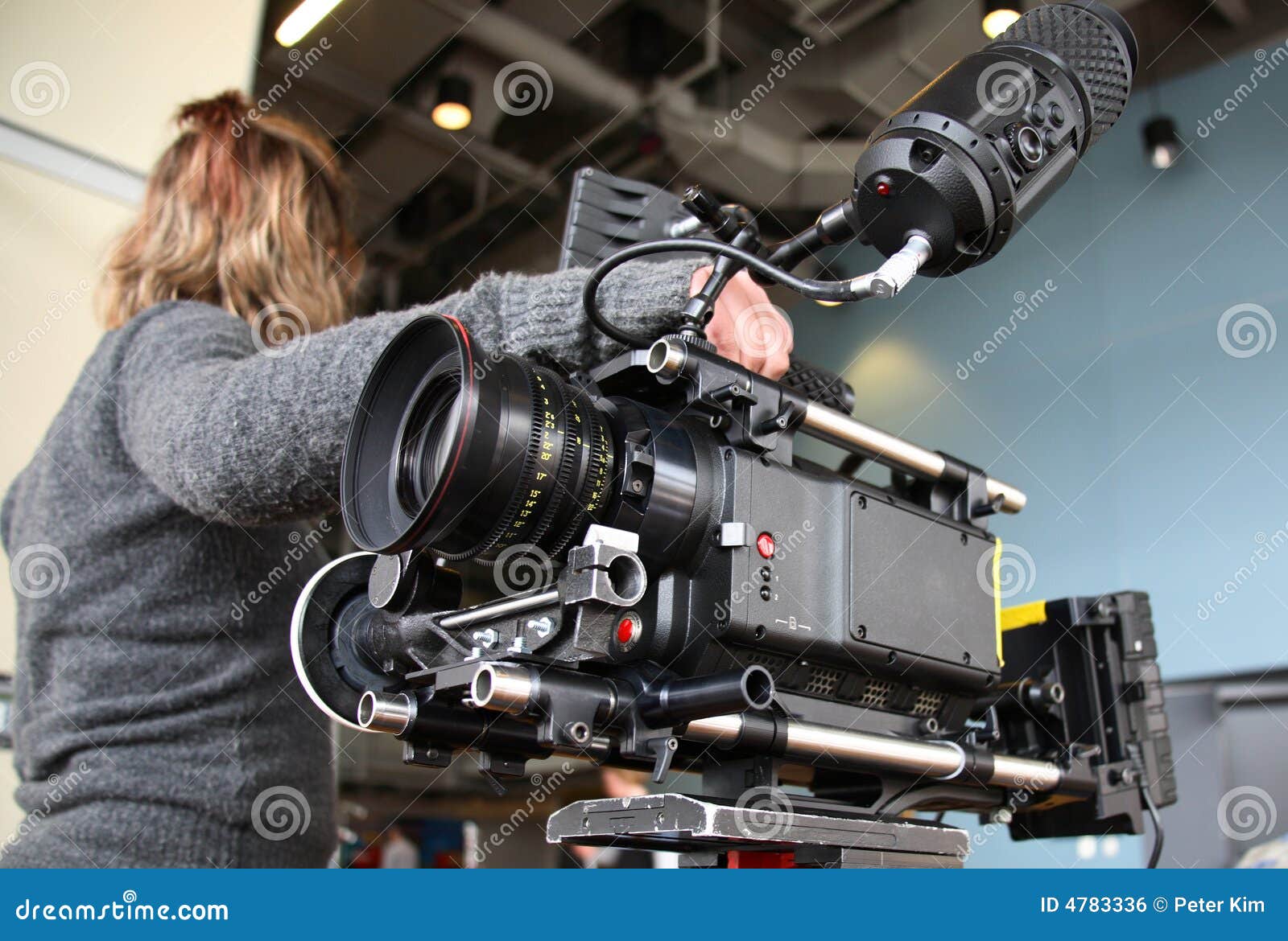 Digital Cinema Camera stock photo. Image of film, shoot - 4783336