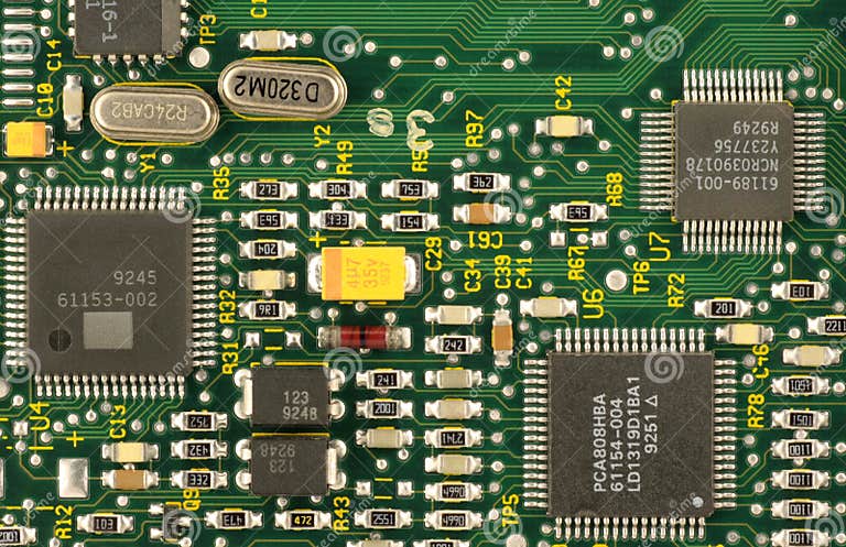 Digital Circuit stock photo. Image of microcircuit, semiconductor ...