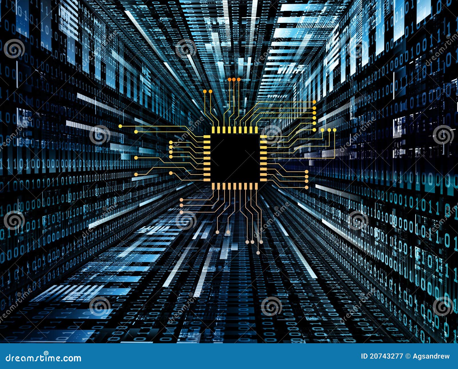 Digital Circuit stock illustration. Illustration of composition - 20743277