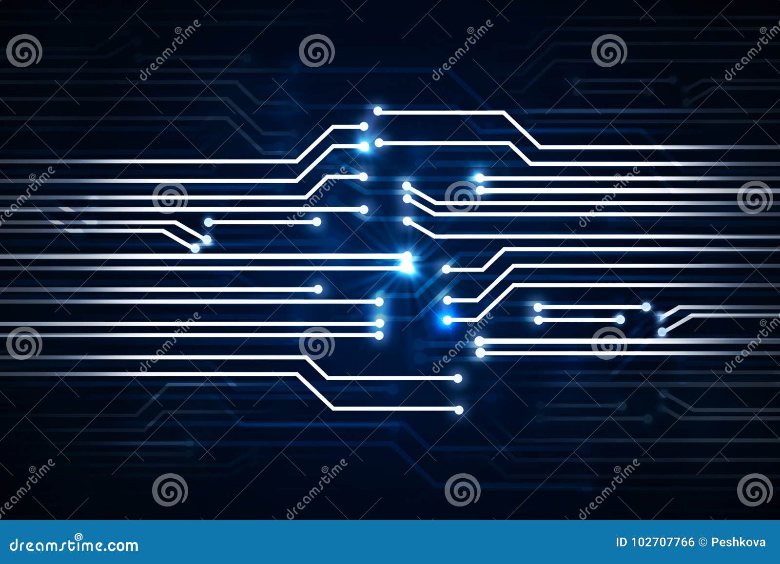 Digital circuit backdrop stock illustration. Illustration of concept ...