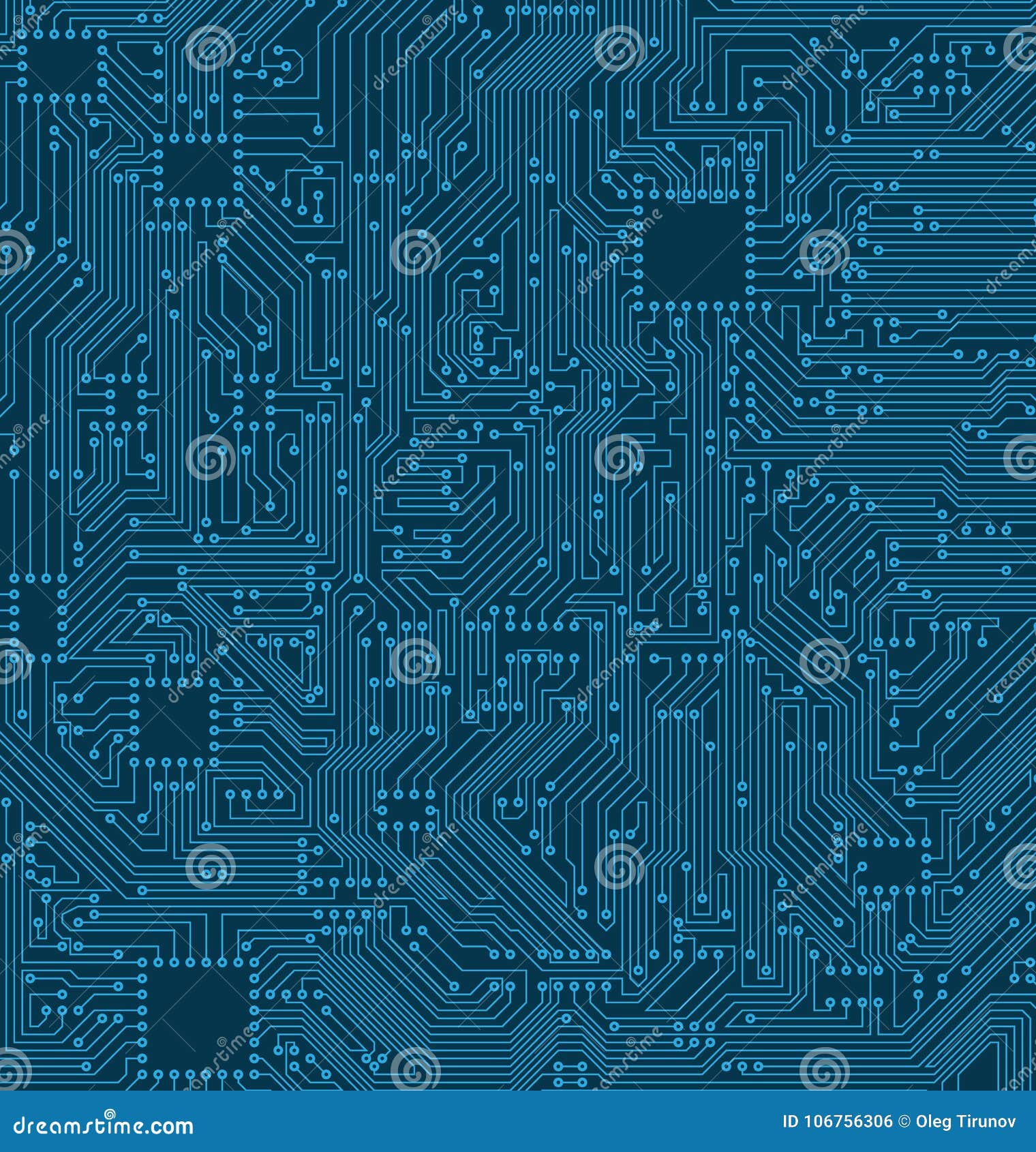 Digital Circuit Background. Texture Of Processor, Motherboard Vector ...