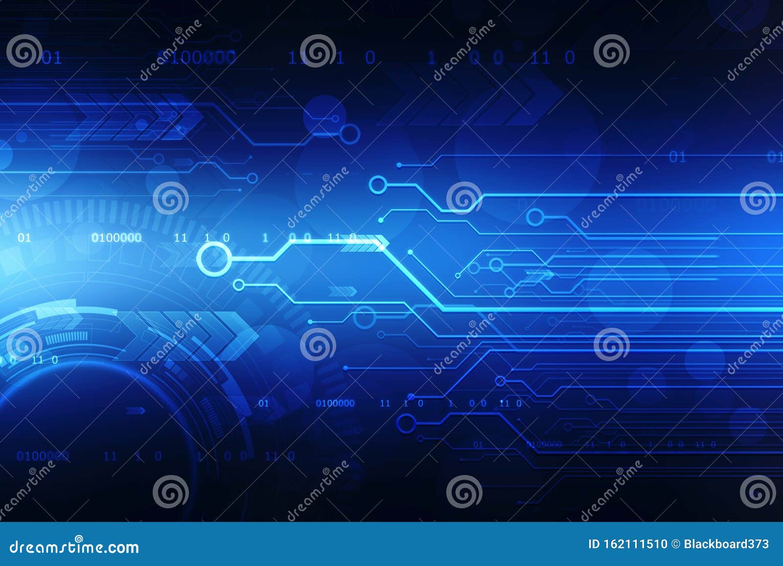 Digital Circuit Board Pattern for Technology Background, Abstract ...