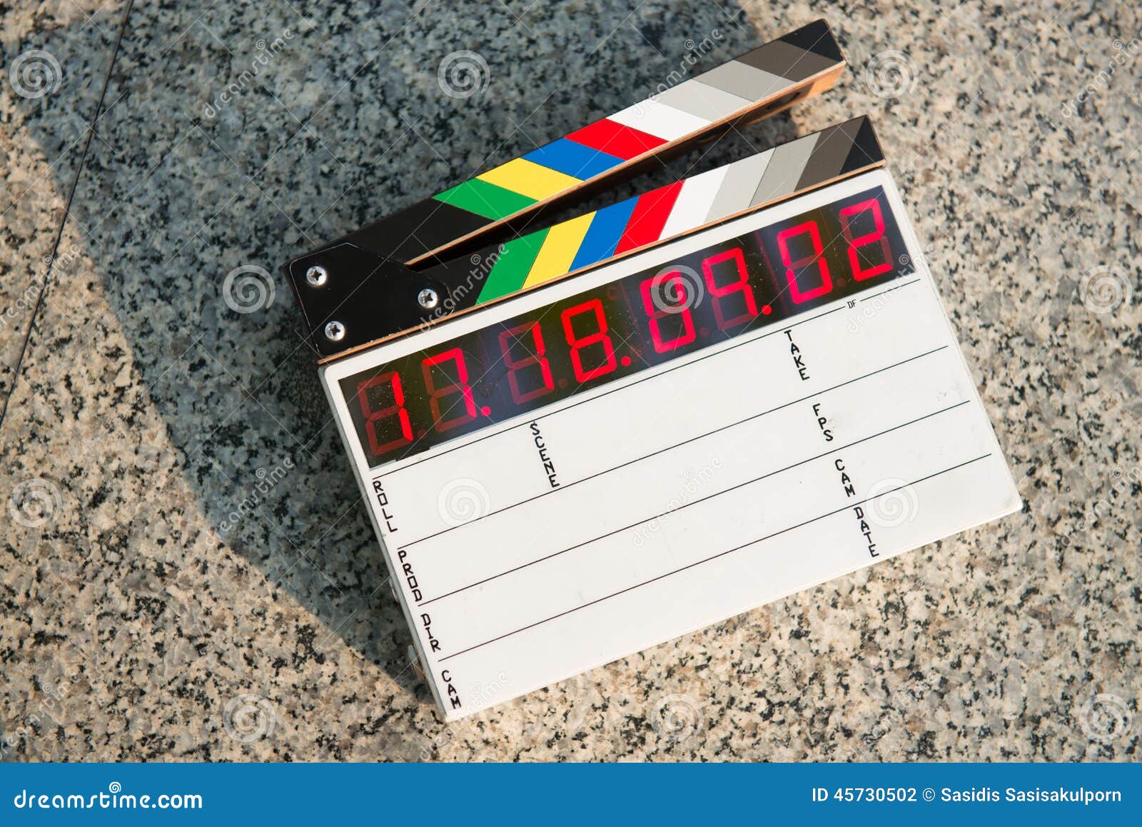Digital Clapper Board Royalty-Free Stock Image | CartoonDealer.com ...